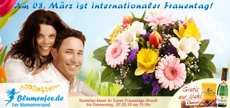Am 08. März, Freitag ist Frauentag! Blumenfee Tipps | Blumen online ...